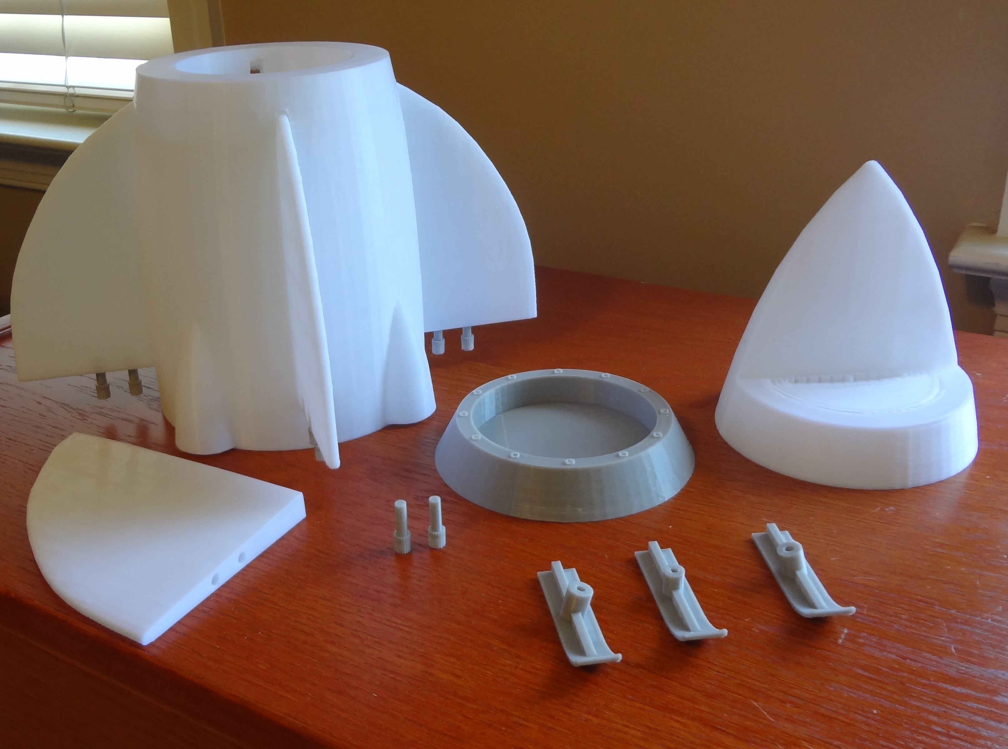 Gary Reighn's Fireball XL5 3D Printed Rocket Model Gallery