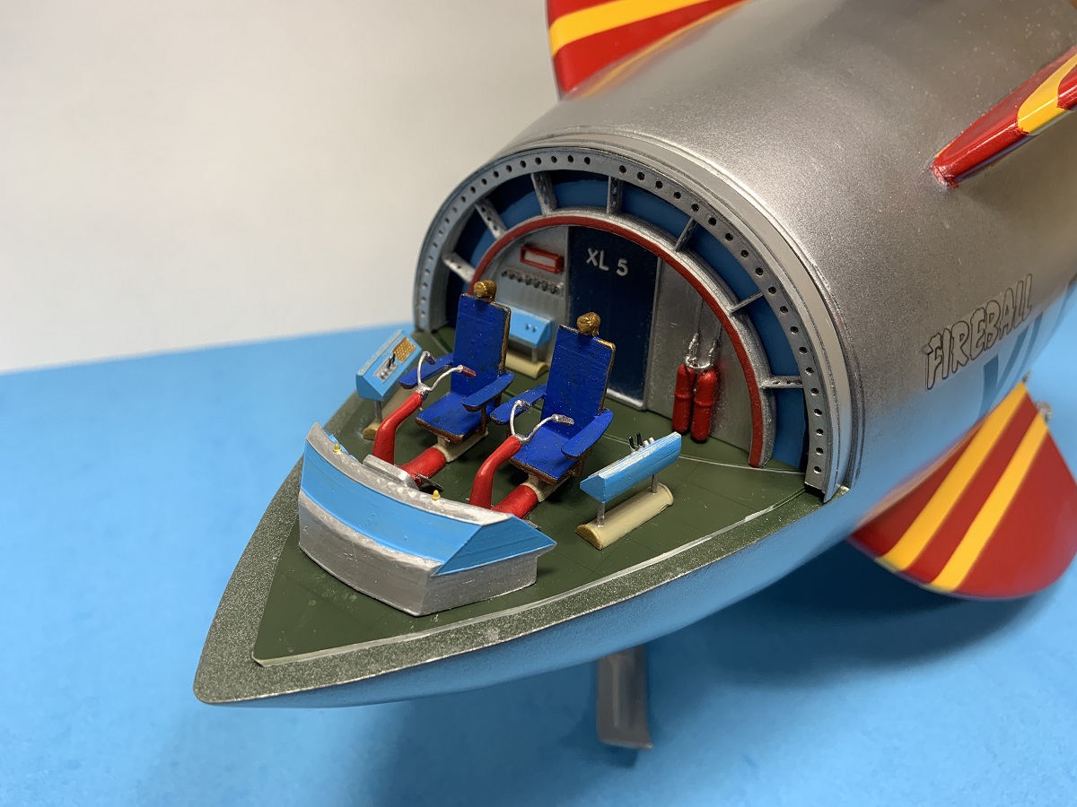 Gary Reighn's Fireball XL5 3D Printed Rocket Model Gallery
