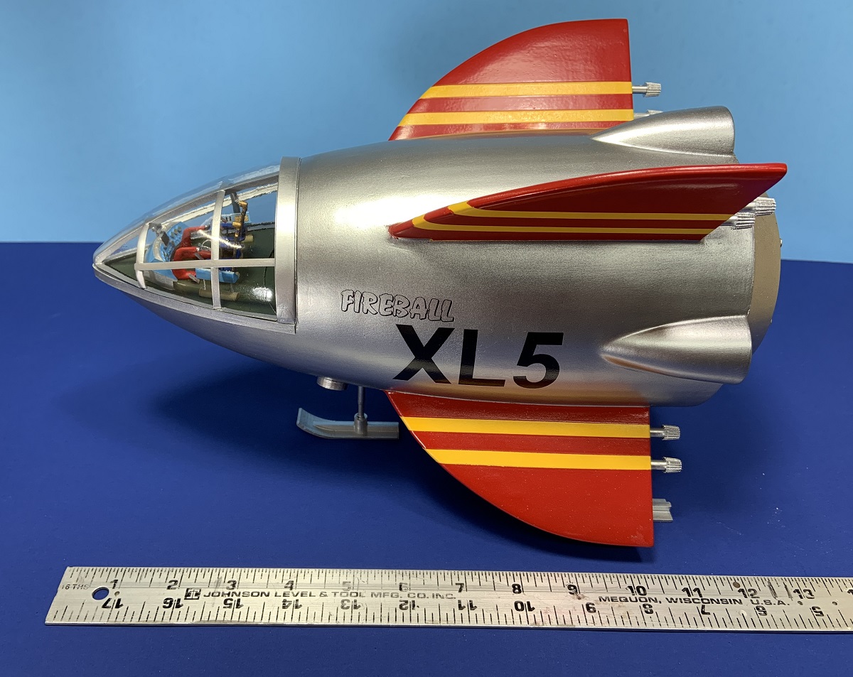Gary Reighn's Fireball XL5 3D Printed Rocket Model Gallery