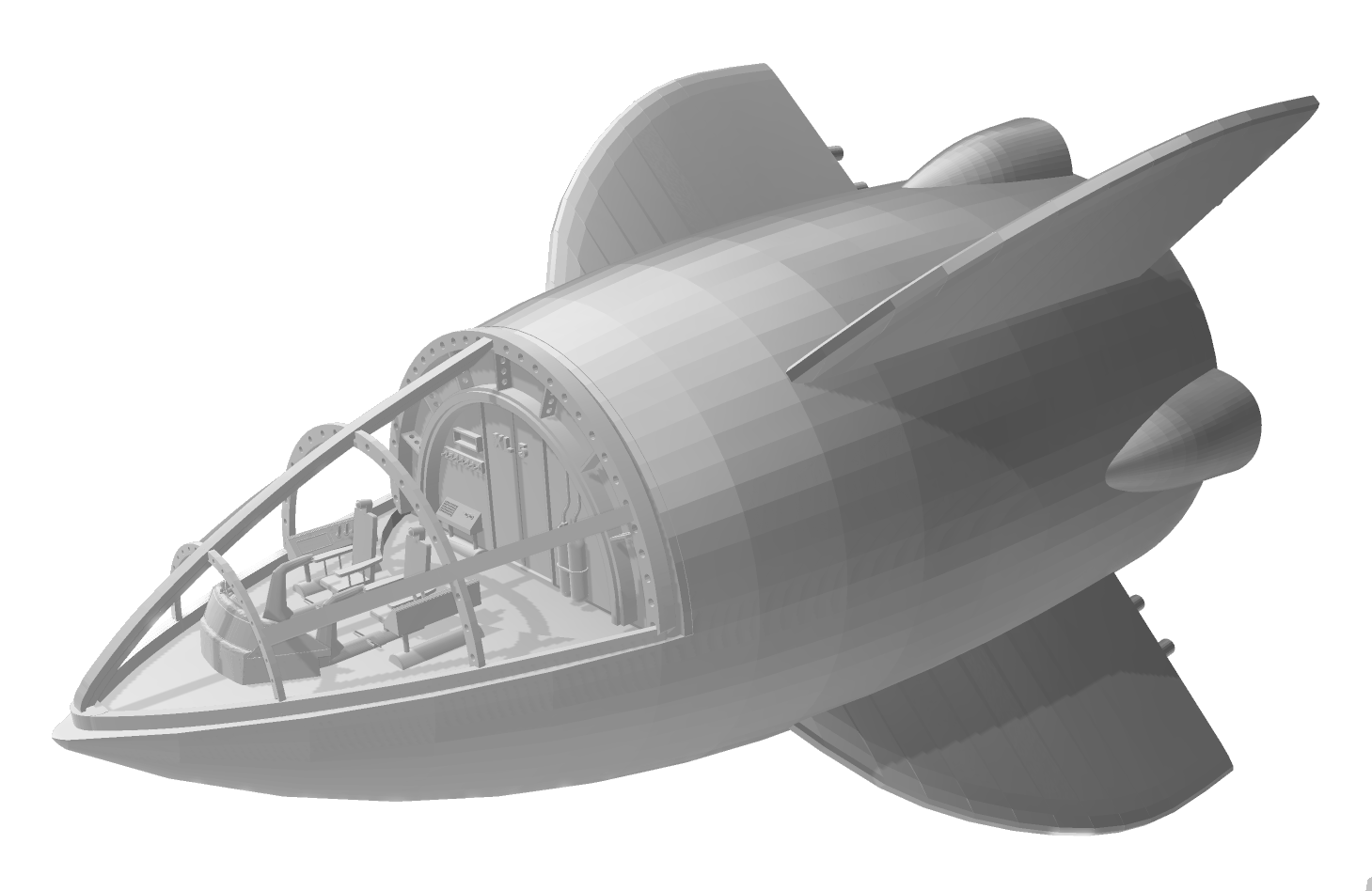 Gary Reighn's Fireball XL5 Jr. 3D Print Files Page
